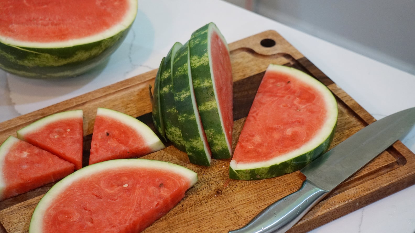 How to Cut a Watermelon With Photos | PS Food