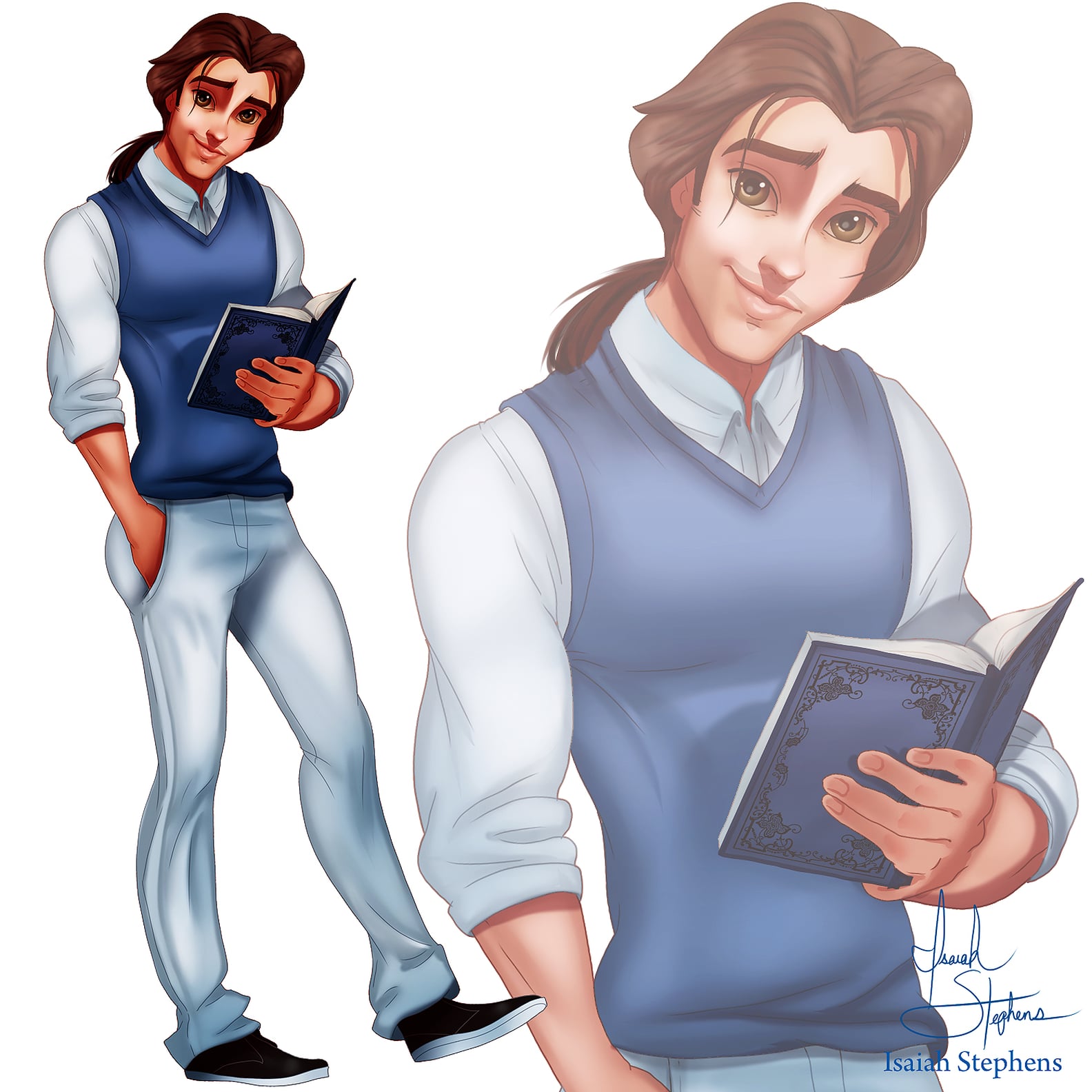 This Artist Reimagines Disney Princesses as Princes | PS Smart Living