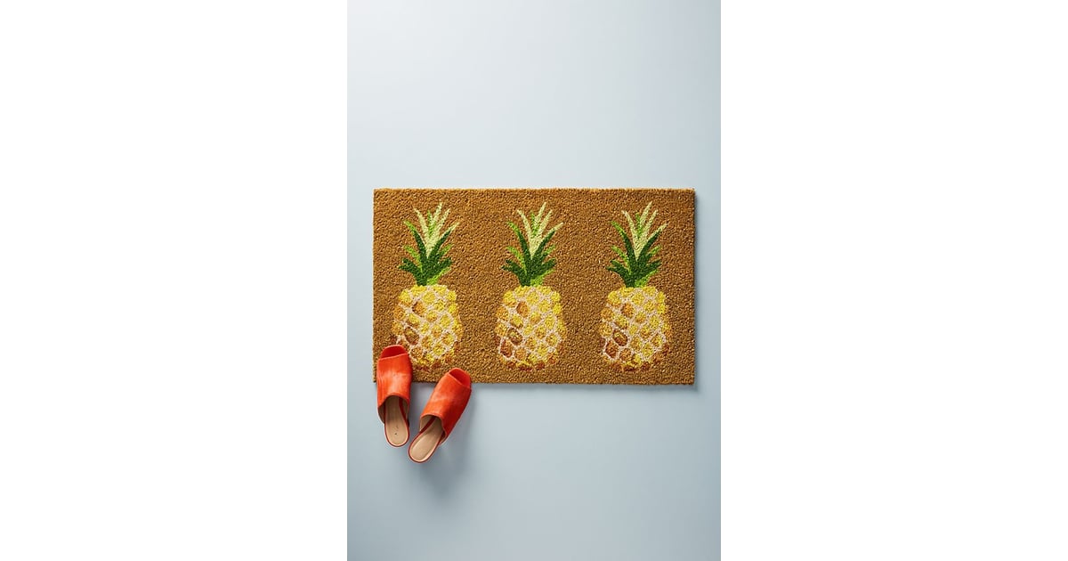 Pineapple Doormat | Anthropologie Outdoor Summer Collection 2019 ...