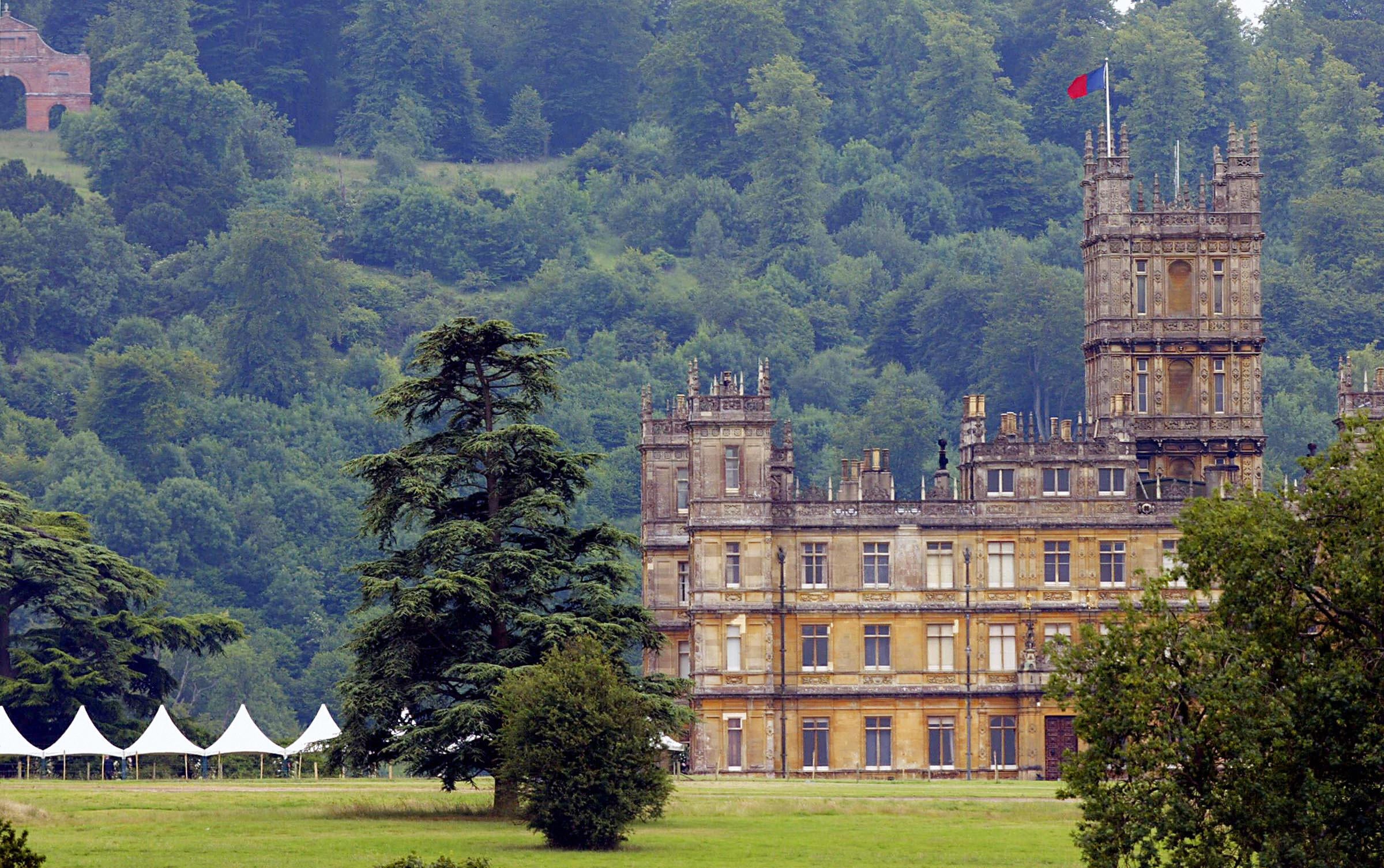 Highclere Castle Winter