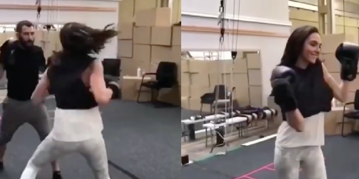 Gal Gadot Boxing Workout | PS Fitness