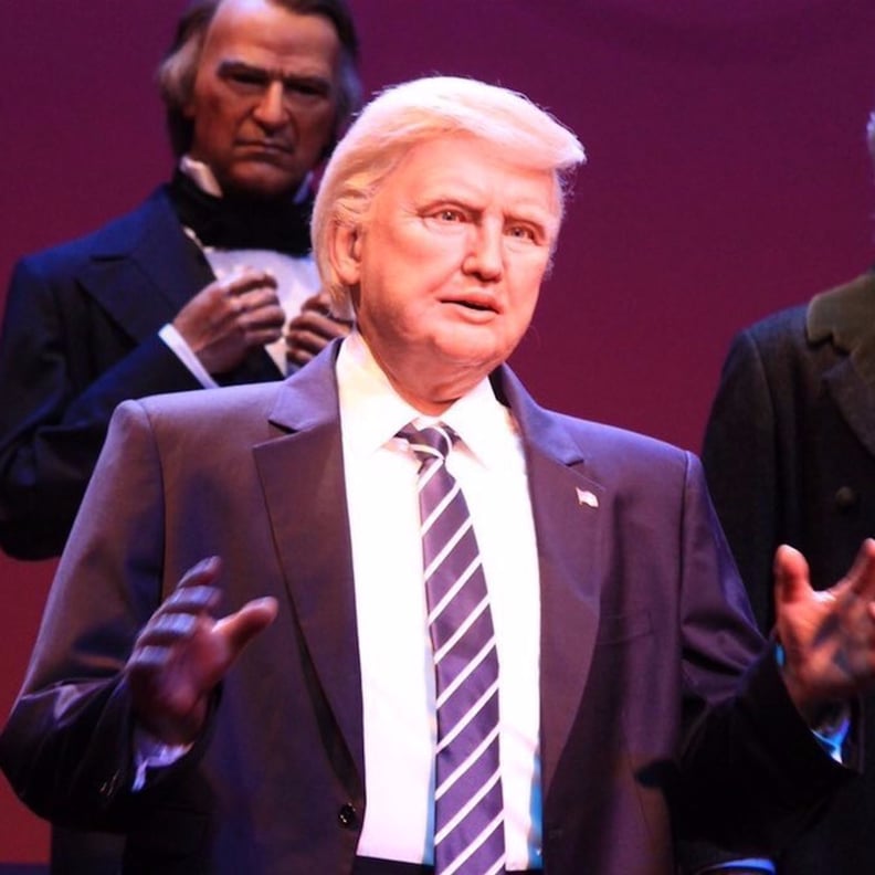 Donald Trump Robot at Disney Reactions December 2017 | PS News