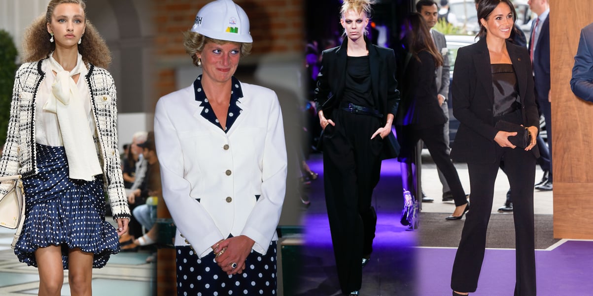 These Suits From the Runway Remind Us of the Royals' Style | POPSUGAR ...