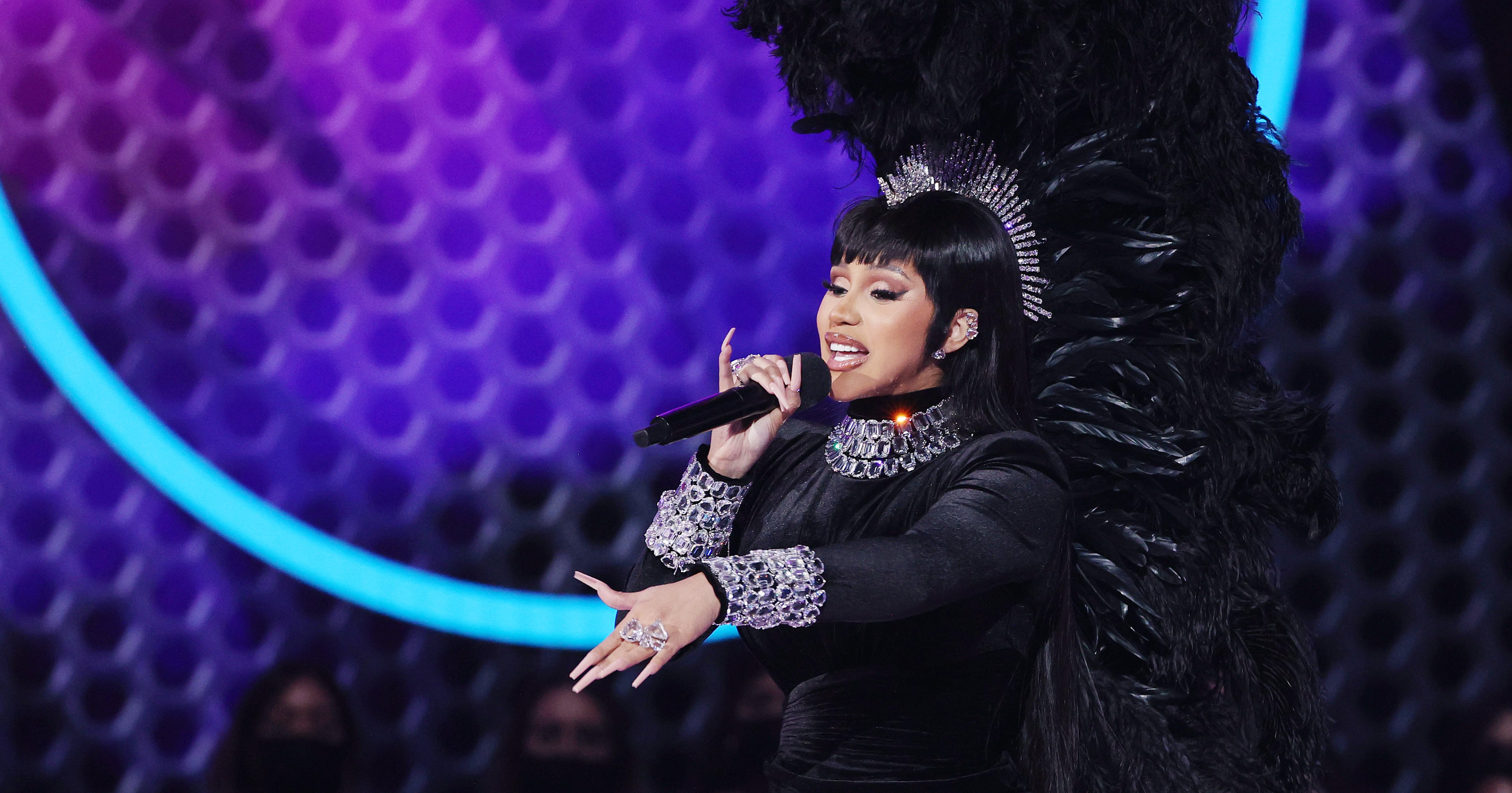 Cardi B's Best Moments at the 2021 American Music Awards | PS Celebrity