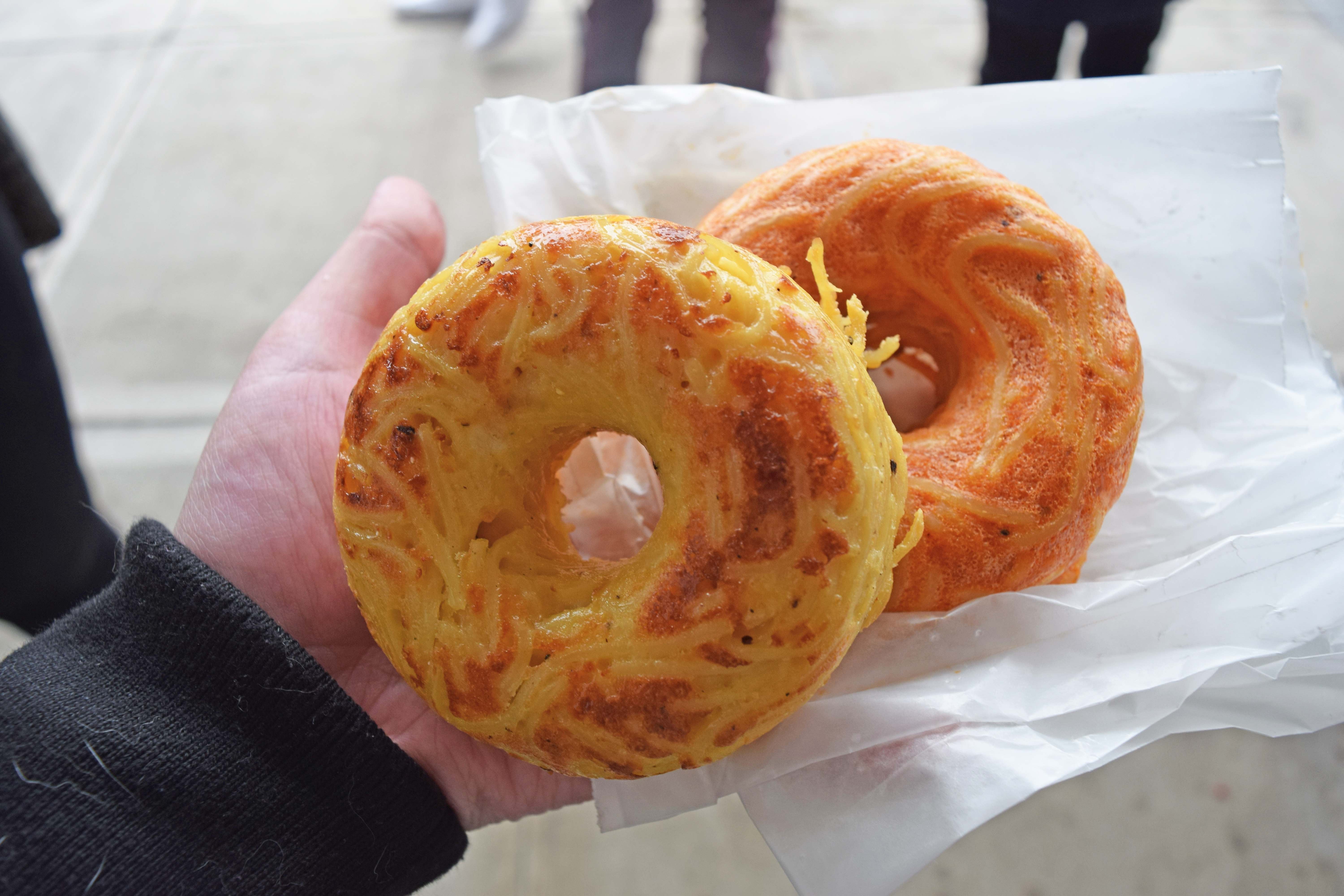 Is the Spaghetti Doughnut Good? | PS Food
