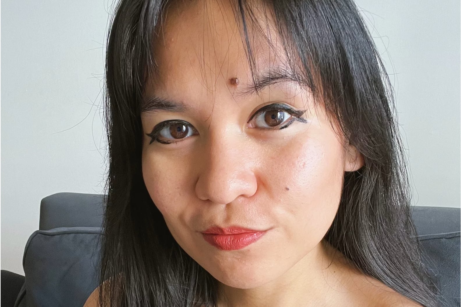 I Tried Fishtail Eyeliner: Step-by-Step Photos | PS Beauty