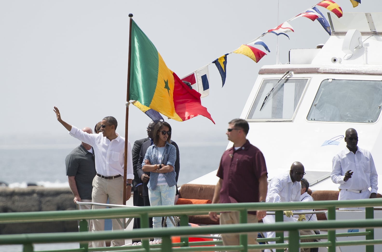 The Obamas' Overseas Trips | POPSUGAR Celebrity