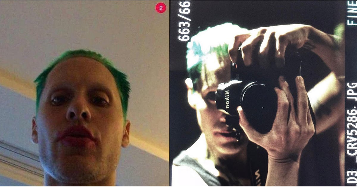 Jared Leto's Green Hair | 2015 | POPSUGAR Beauty