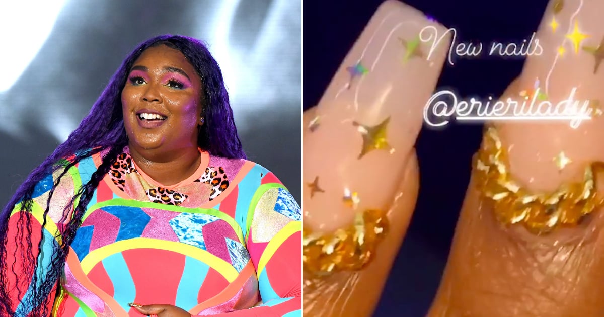 Lizzo's Star Chain Nail Art | PS Beauty