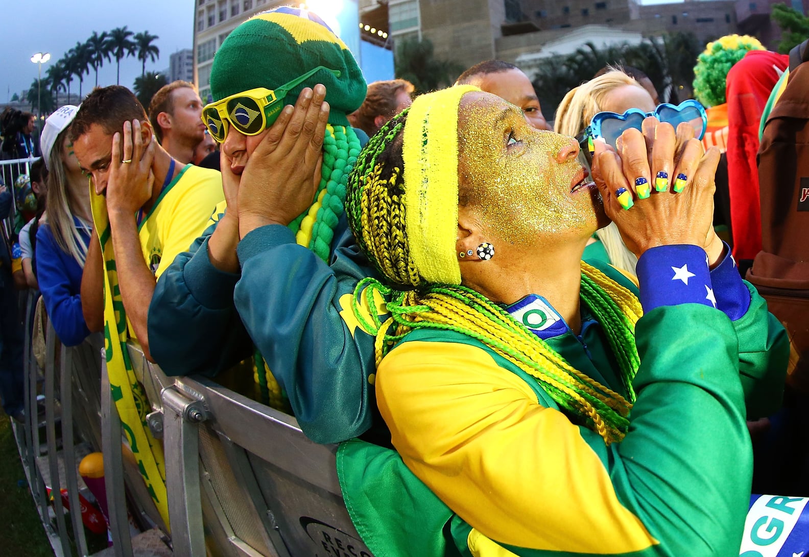 World Cup Fans at Brazil vs. Germany Match | Pictures | POPSUGAR Celebrity