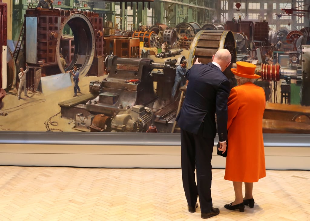 Queen Elizabeth II's Orange Outfit March 2019 | POPSUGAR Fashion