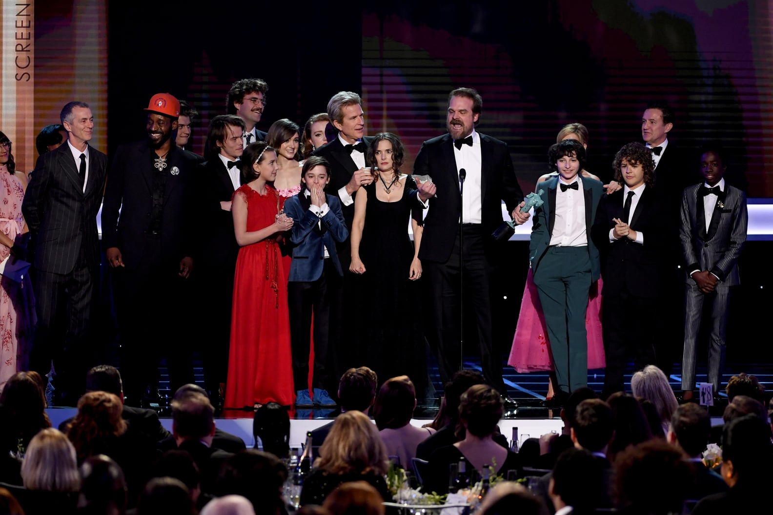 Stranger Things Cast at the 2017 SAG Awards | PS Celebrity