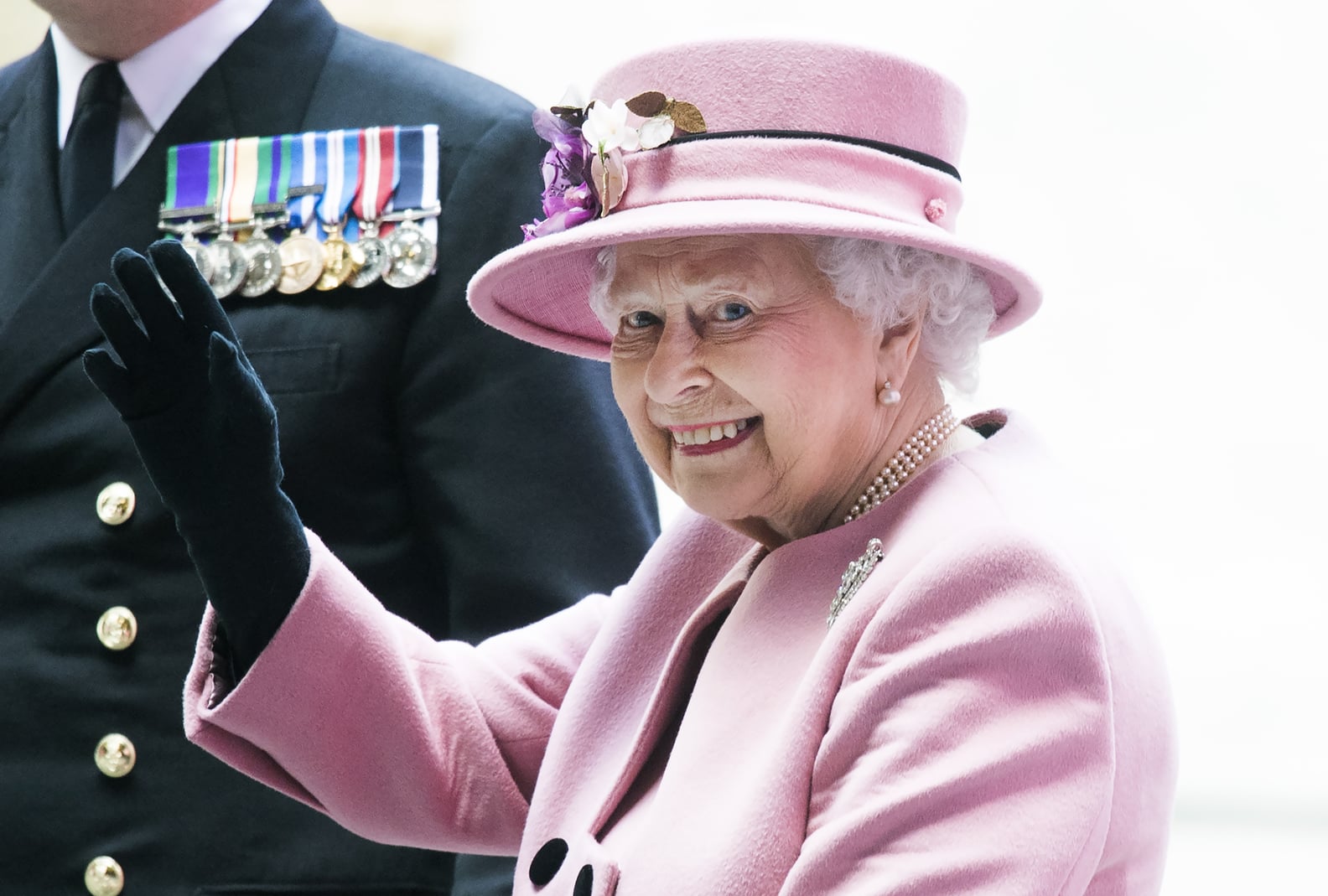 Queen Elizabeth II Smiling Pictures | POPSUGAR Celebrity