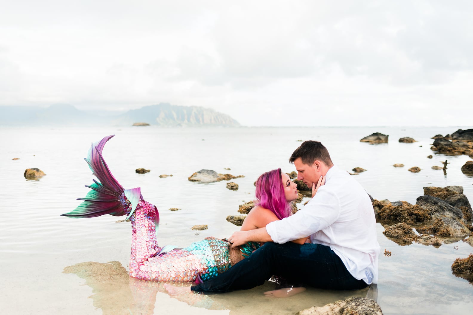 A Couple's Sexy Mermaid-Themed Photo Shoot | POPSUGAR Love & Sex