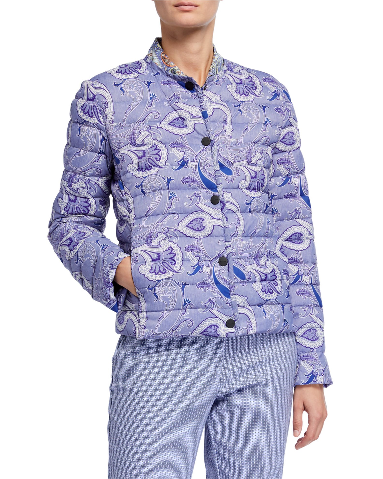 Kanye West's Bandana-Print Visvim Puffer Coat | PS Fashion