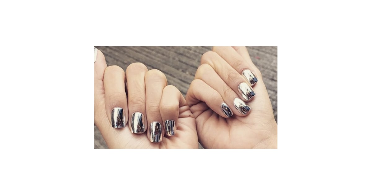 Mirror Nail Trend Popsugar Beauty