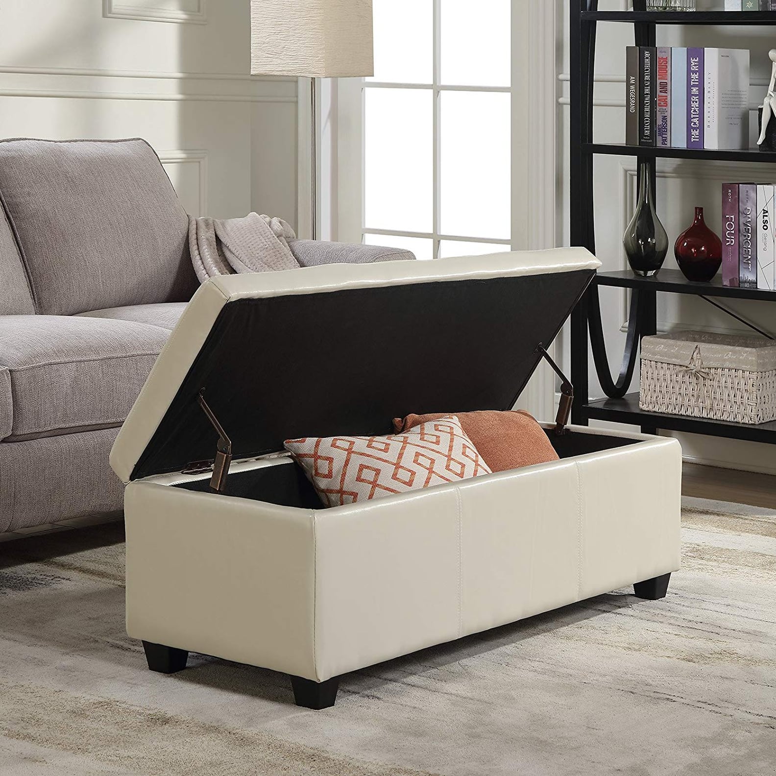 Best Ottomans With Storage | PS Home