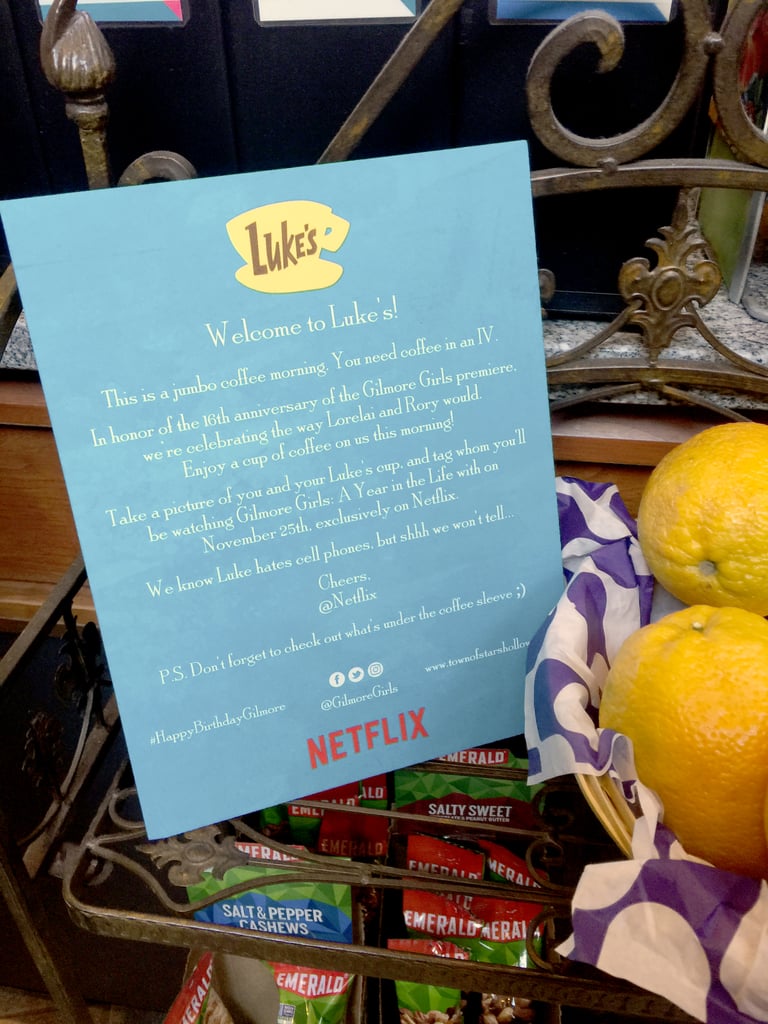 Luke's Diner Images For Gilmore Girls on Netflix | POPSUGAR Food