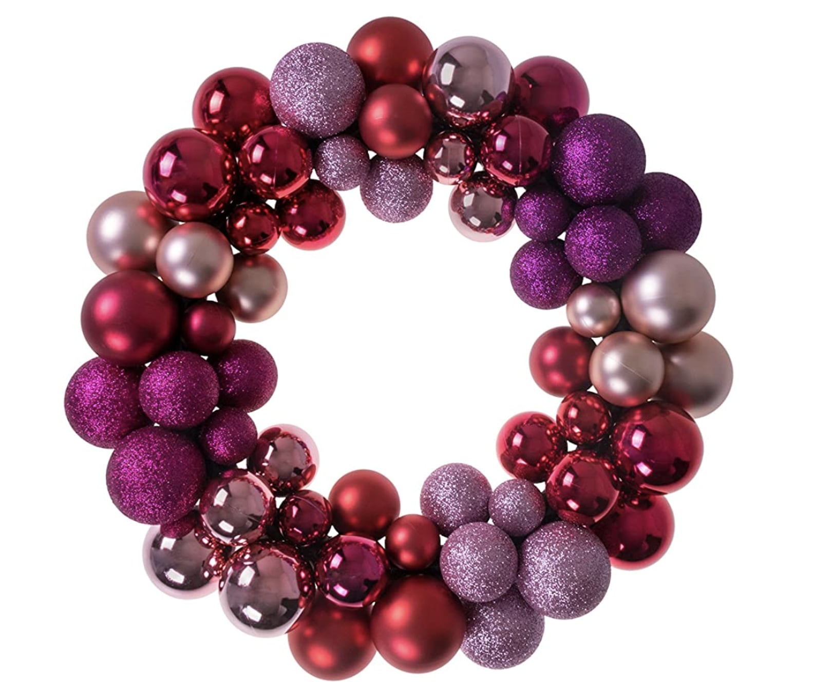 These Pink Holiday Wreaths Will Make Your Decor Stand Out | POPSUGAR Home