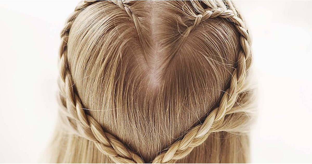 Create a Heart Hair Braid For Valentine's Day | POPSUGAR Family