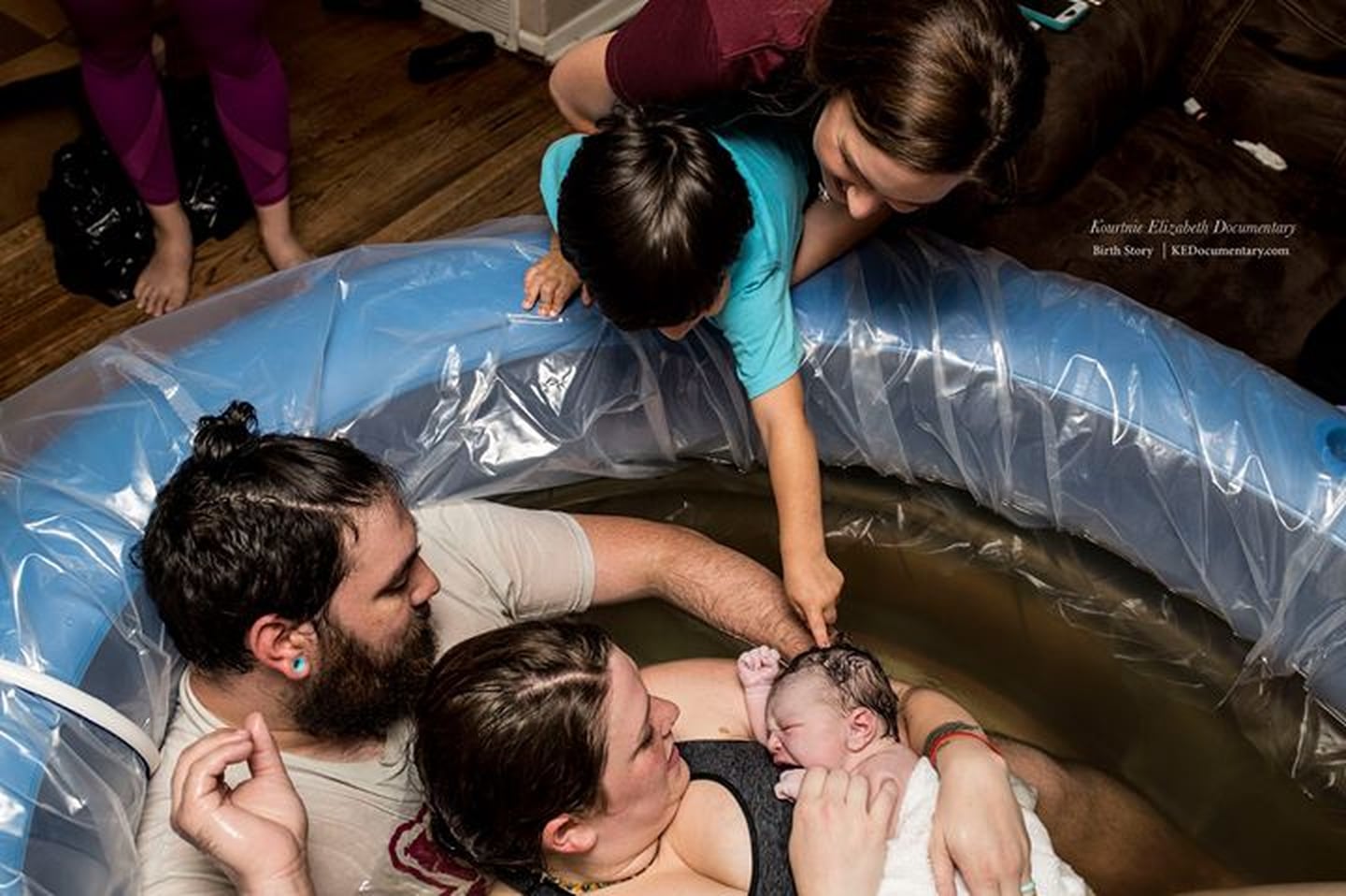 Home Water Birth Photos | PS Family