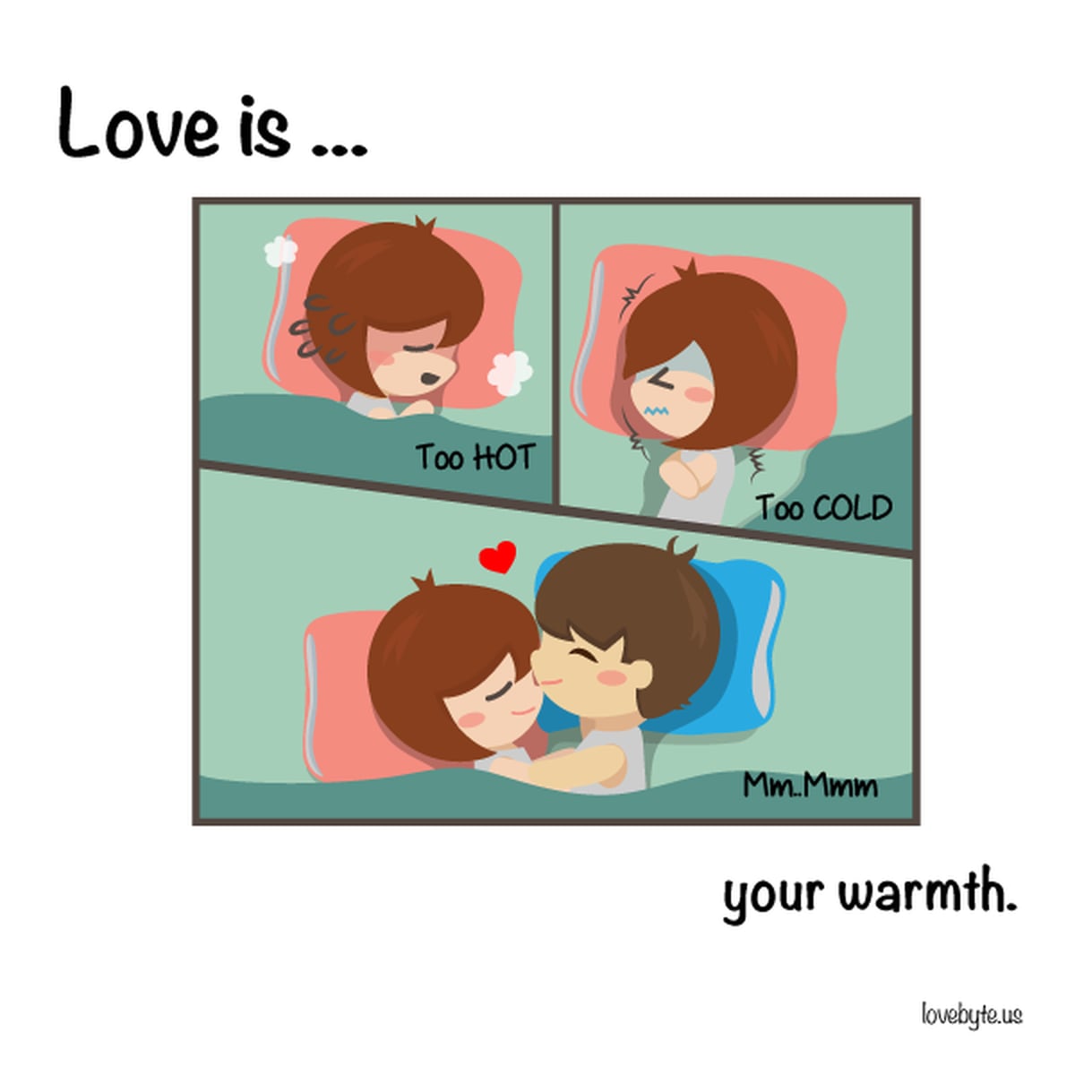 Cute Love Comics By Lovebyte Ps Love