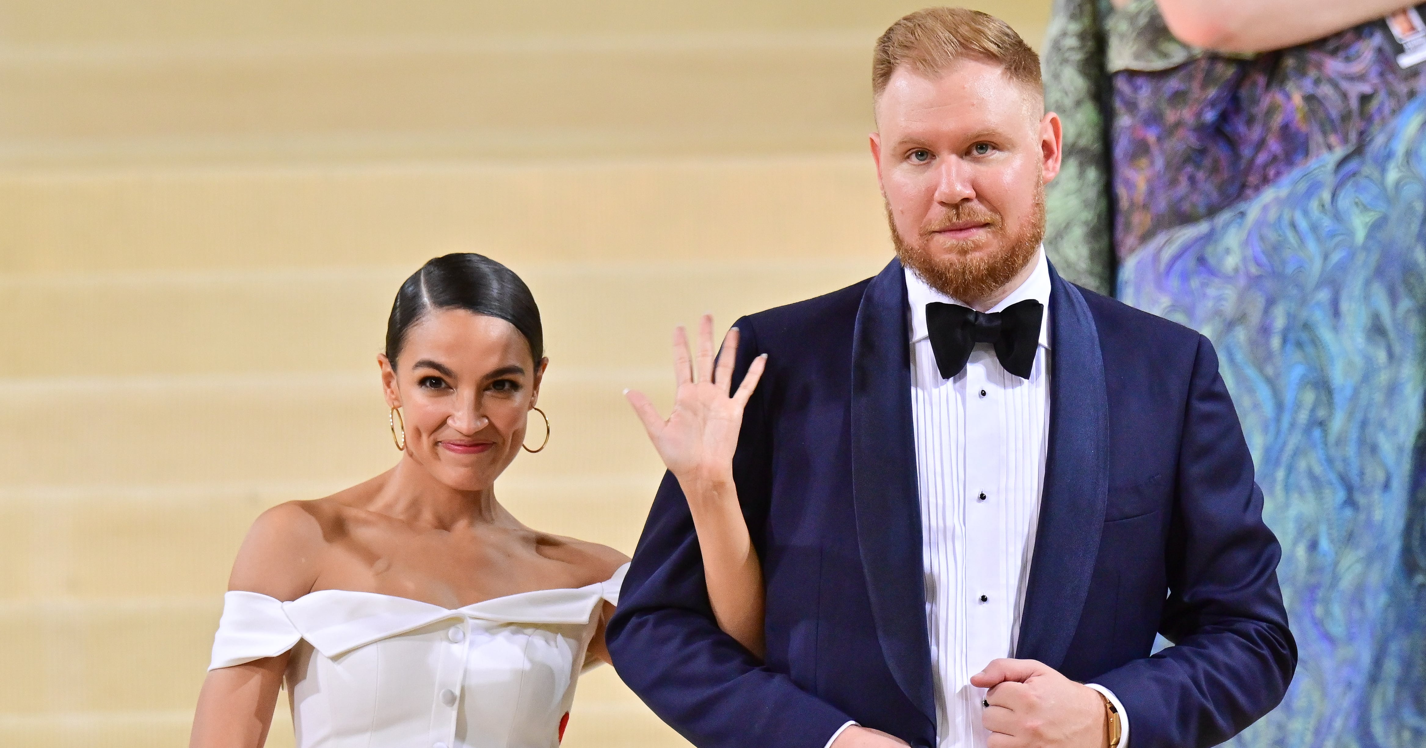 Alexandria Ocasio-Cortez and Riley Roberts Engaged | POPSUGAR Celebrity