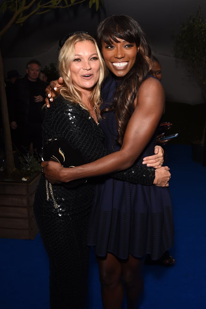 Kate Moss at British Vogue December Issue Dinner | POPSUGAR Celebrity
