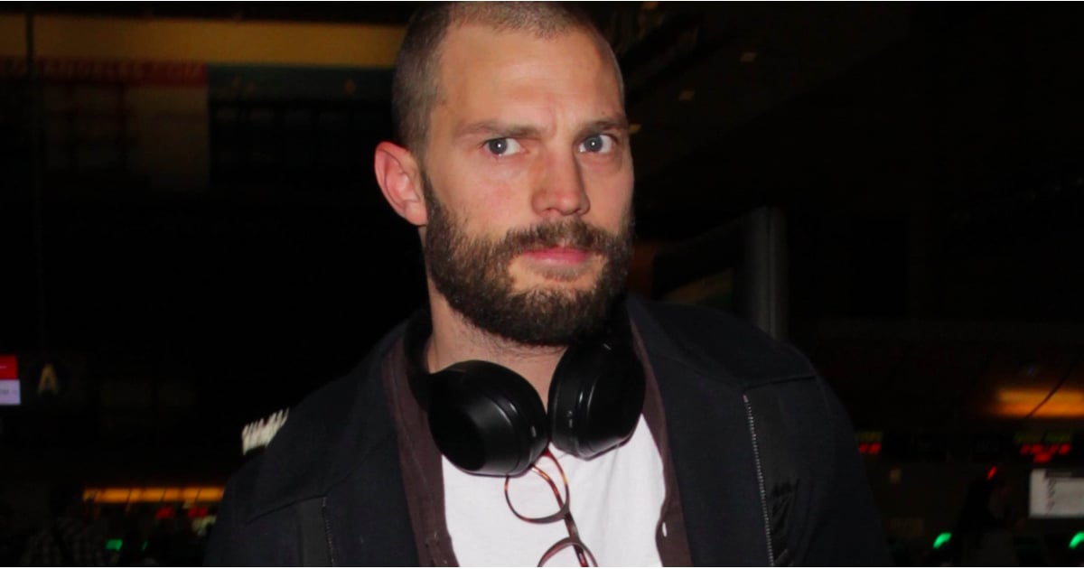 Jamie Dornan With Shaved Head Pictures Jan. 2017 | POPSUGAR Celebrity