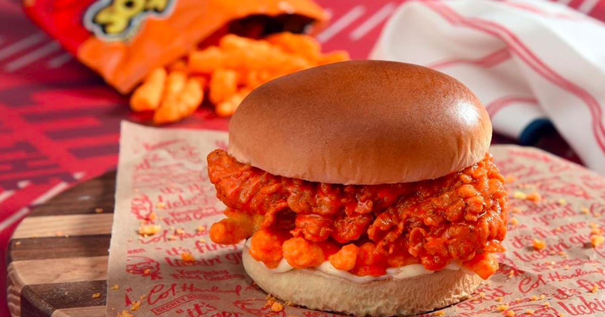 KFC Cheetos Chicken Sandwich | POPSUGAR Food