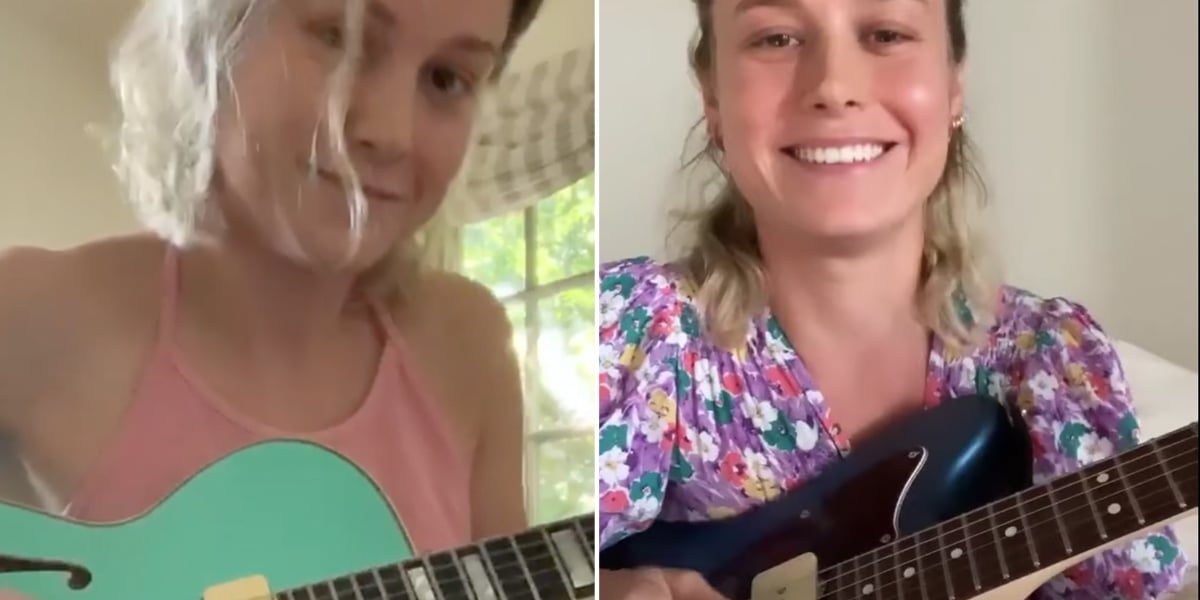 Watch Brie Larson's Best Song Covers | POPSUGAR Entertainment