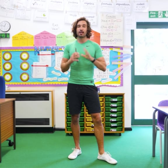 Joe Wicks's Free Virtual Gym Classes For Kids on YouTube | POPSUGAR Family