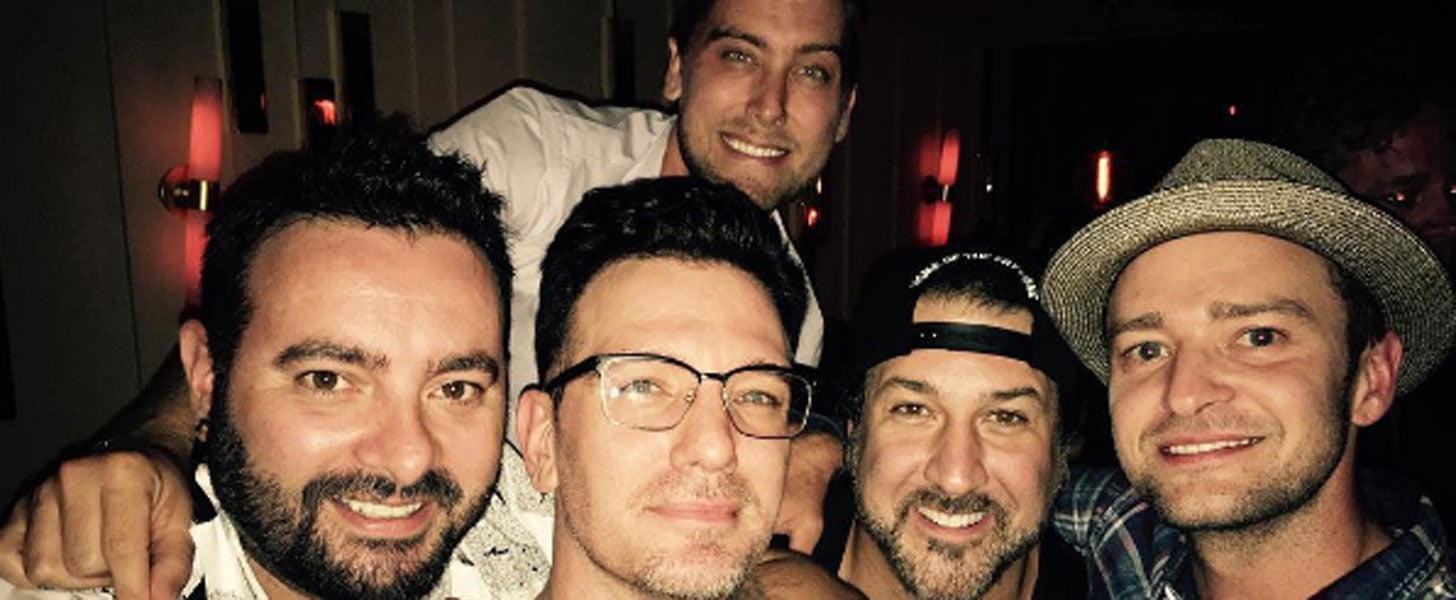 NSYNC Reunion Photo on Instagram August 2016 | POPSUGAR Celebrity