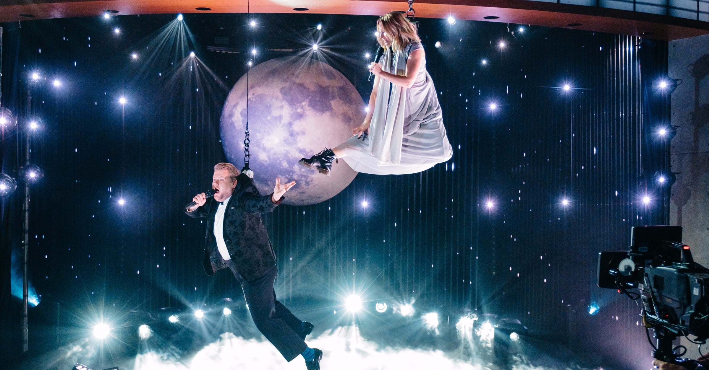 Kristen Bell James Corden Singing "Up Where We Belong" Video | PS Celebrity
