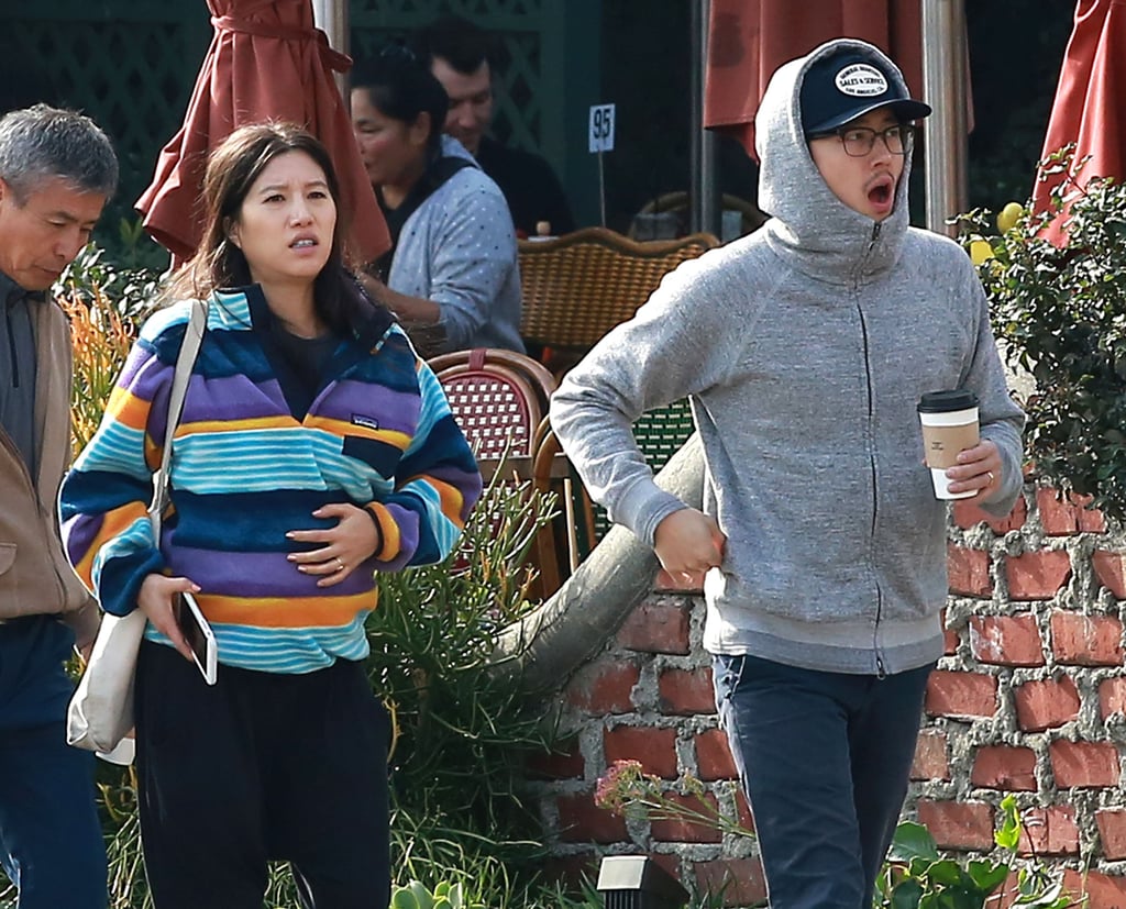 Steven Yeun and Joana Pak Getting Lunch in LA Pictures | POPSUGAR Celebrity