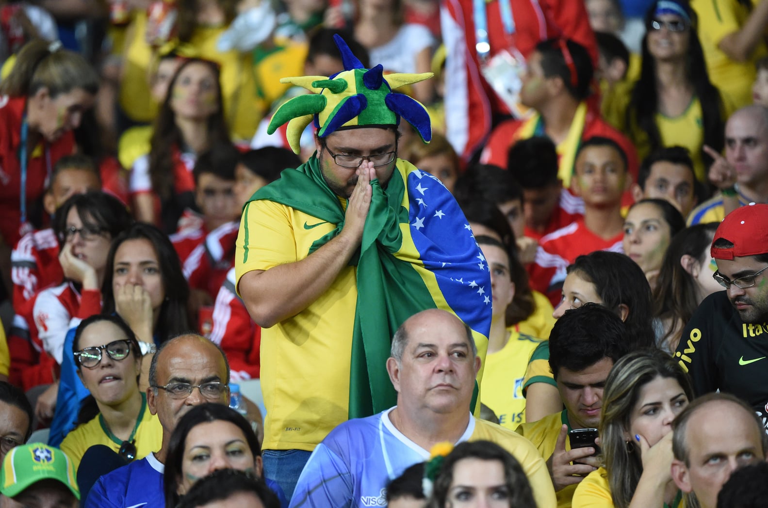 World Cup Fans at Brazil vs. Germany Match | Pictures | PS Celebrity