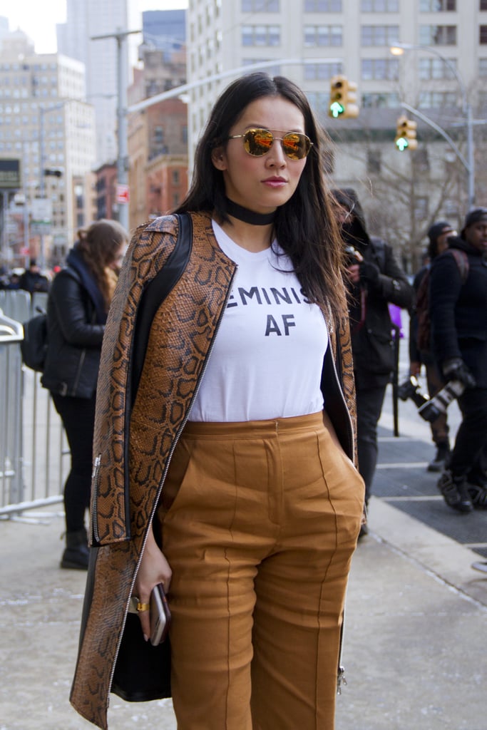 Activist Street Style at Fashion Week | POPSUGAR Fashion
