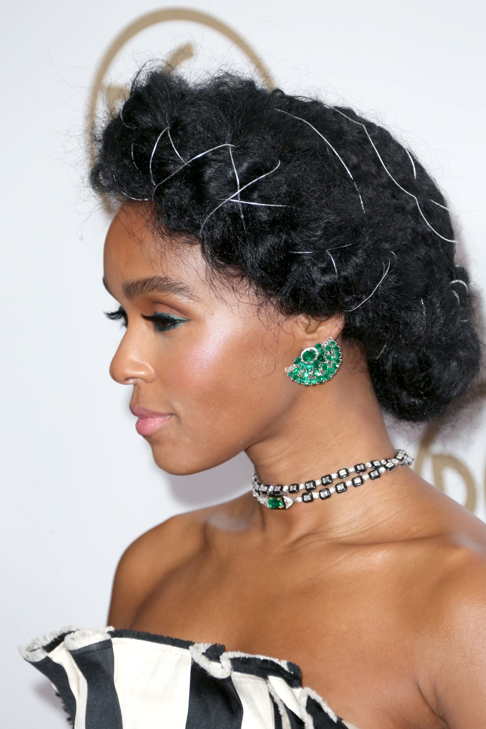 Janelle Monae's Hair at the Producers Guild Awards 2017 | POPSUGAR Beauty