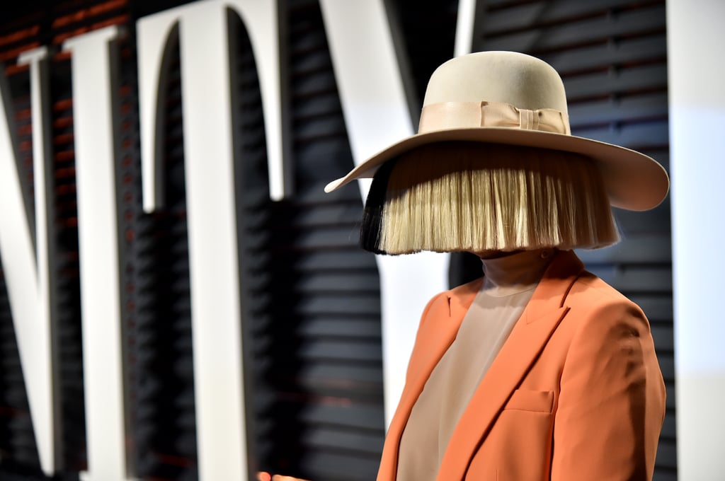 Why Does Sia Wear a Wig? | Vanity Fair Oscars Party 2017 | POPSUGAR Beauty