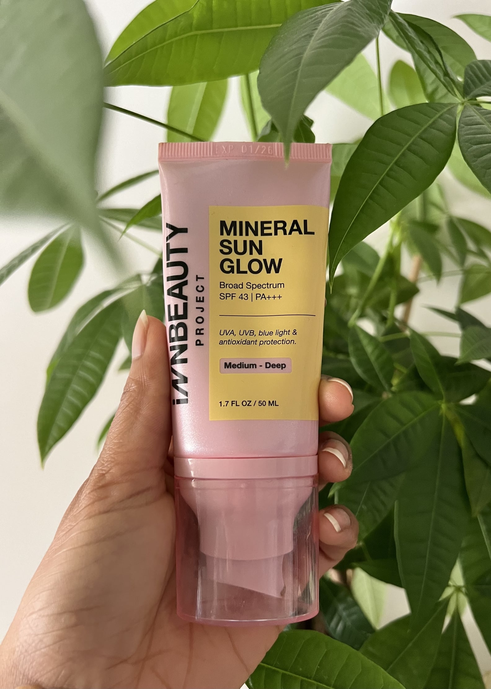 Innbeauty Project Mineral Sun Glow Sunscreen Review | PS Beauty