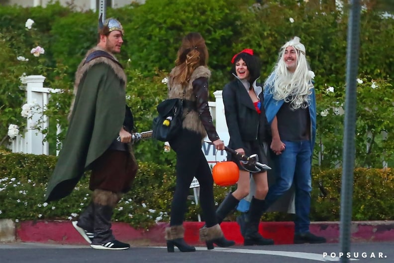 Chris Pratt and Anna Faris Together on Halloween 2018 | PS Celebrity