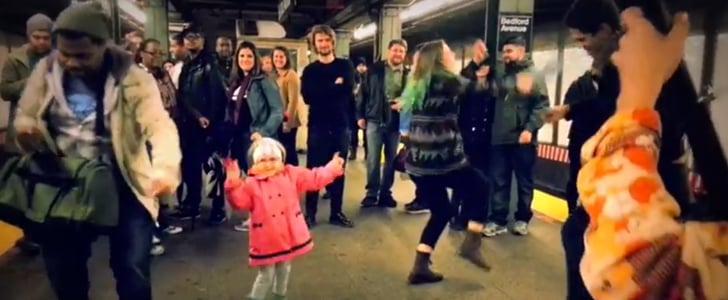 Girl Starts a Dance Party at NYC Subway Stop | Video | PS Celebrity