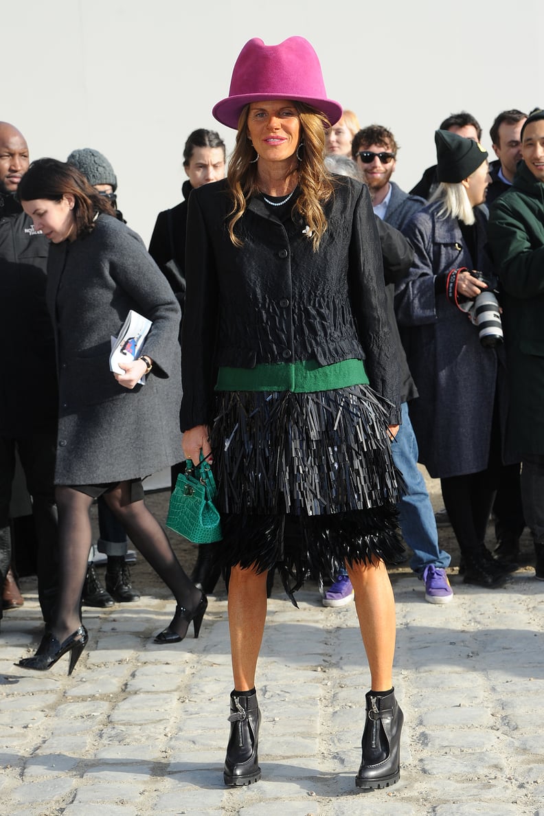 Anna Dello Russo Street Style