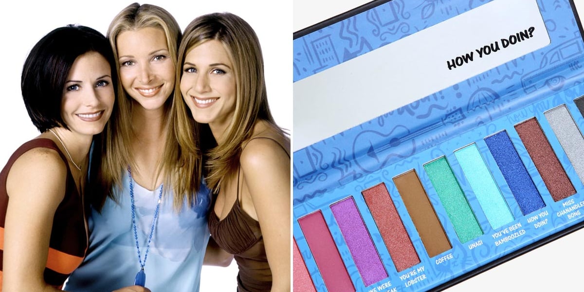 Hot Topic Friends Eye Shadow Palette and Brushes | PS Beauty