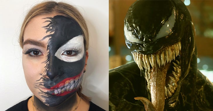 Venom Halloween Makeup | POPSUGAR Beauty