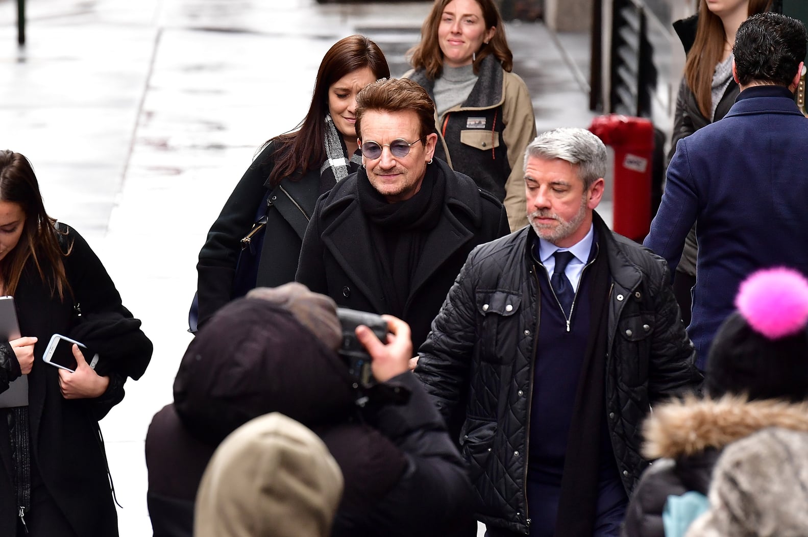 Barack and Michelle Obama With Bono in NYC March 2017 | POPSUGAR Celebrity