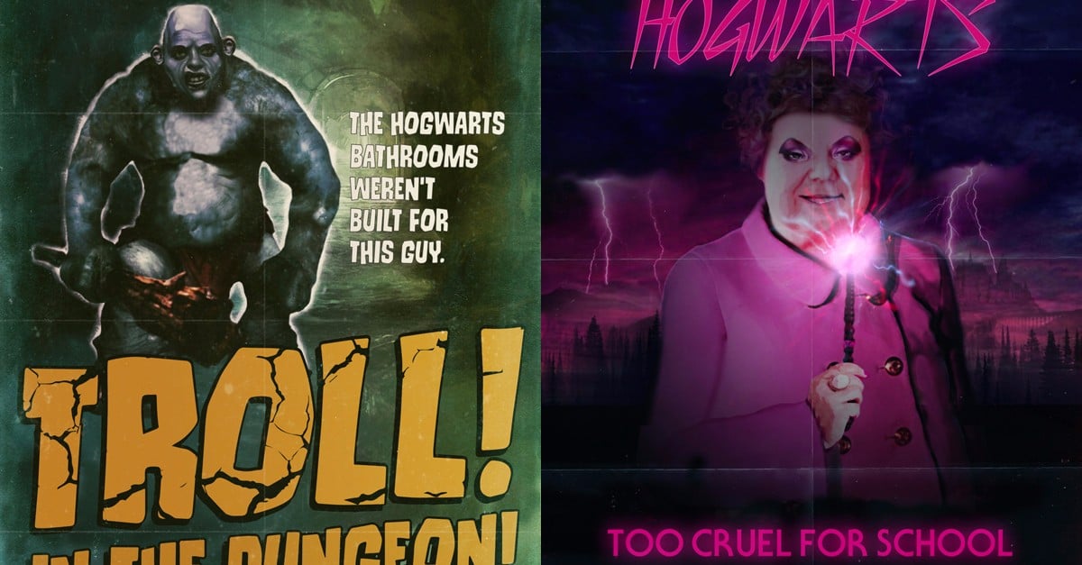 Harry Potter Horror Movie Posters From Pottermore | PS Entertainment