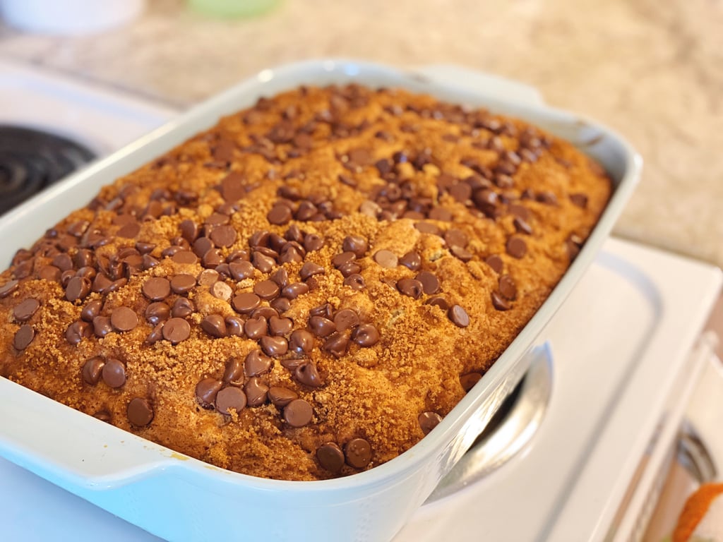 Easy Banana and Chocolate Crater Cake Recipe | POPSUGAR Food