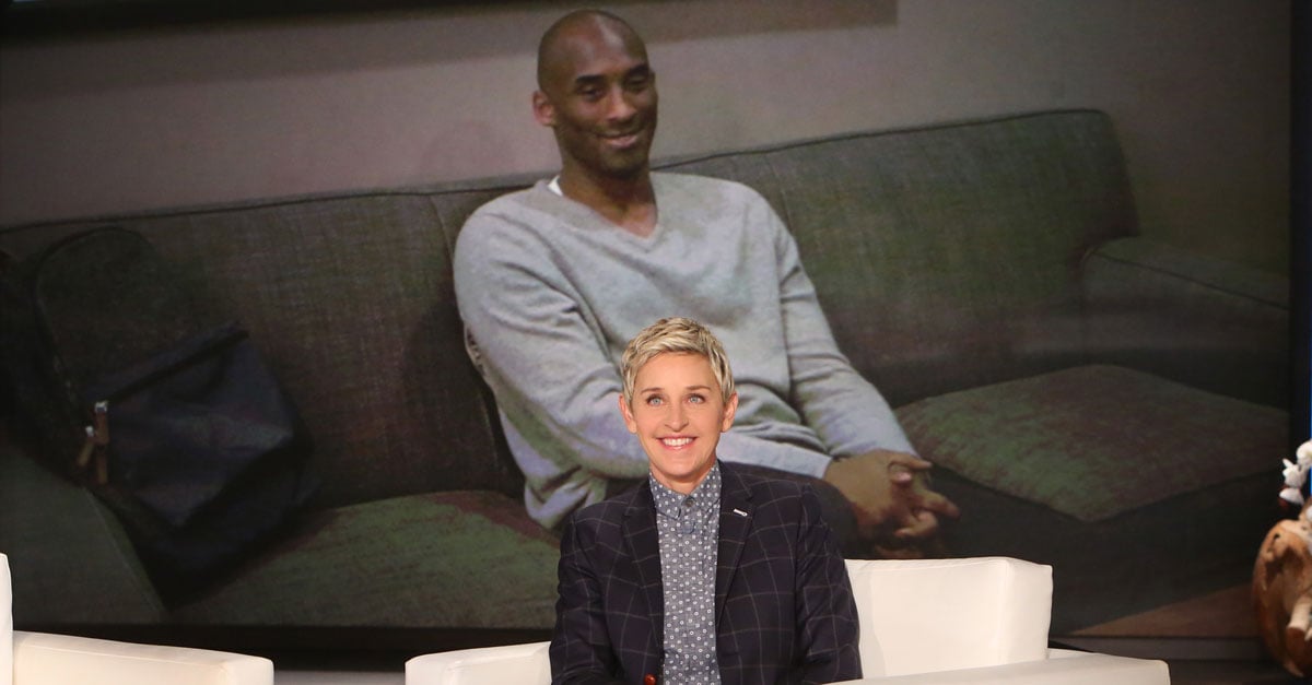 Kobe Bryant Prank on The Ellen DeGeneres Show Video | POPSUGAR Celebrity