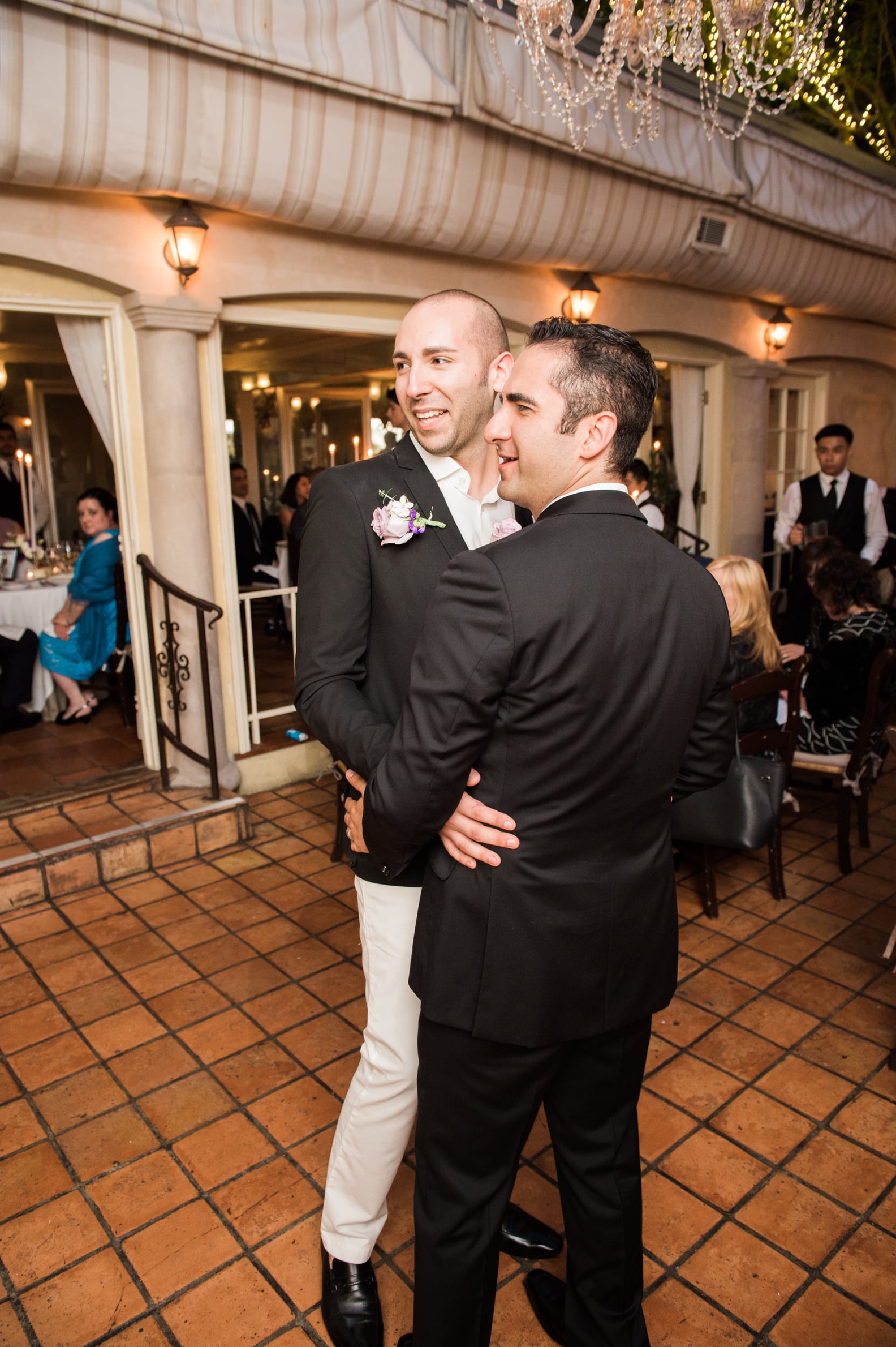 Restaurant Courtyard Wedding | PS Love